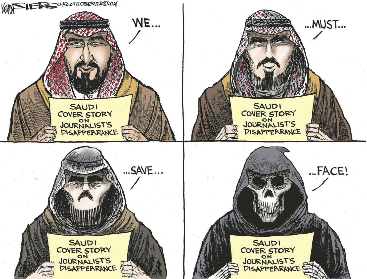 Saudi Cover Story | Editorial Cartoons | greenevillesun.com