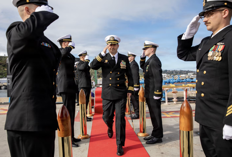 USS Greeneville Holds Change of Command Ceremony | Local News ...