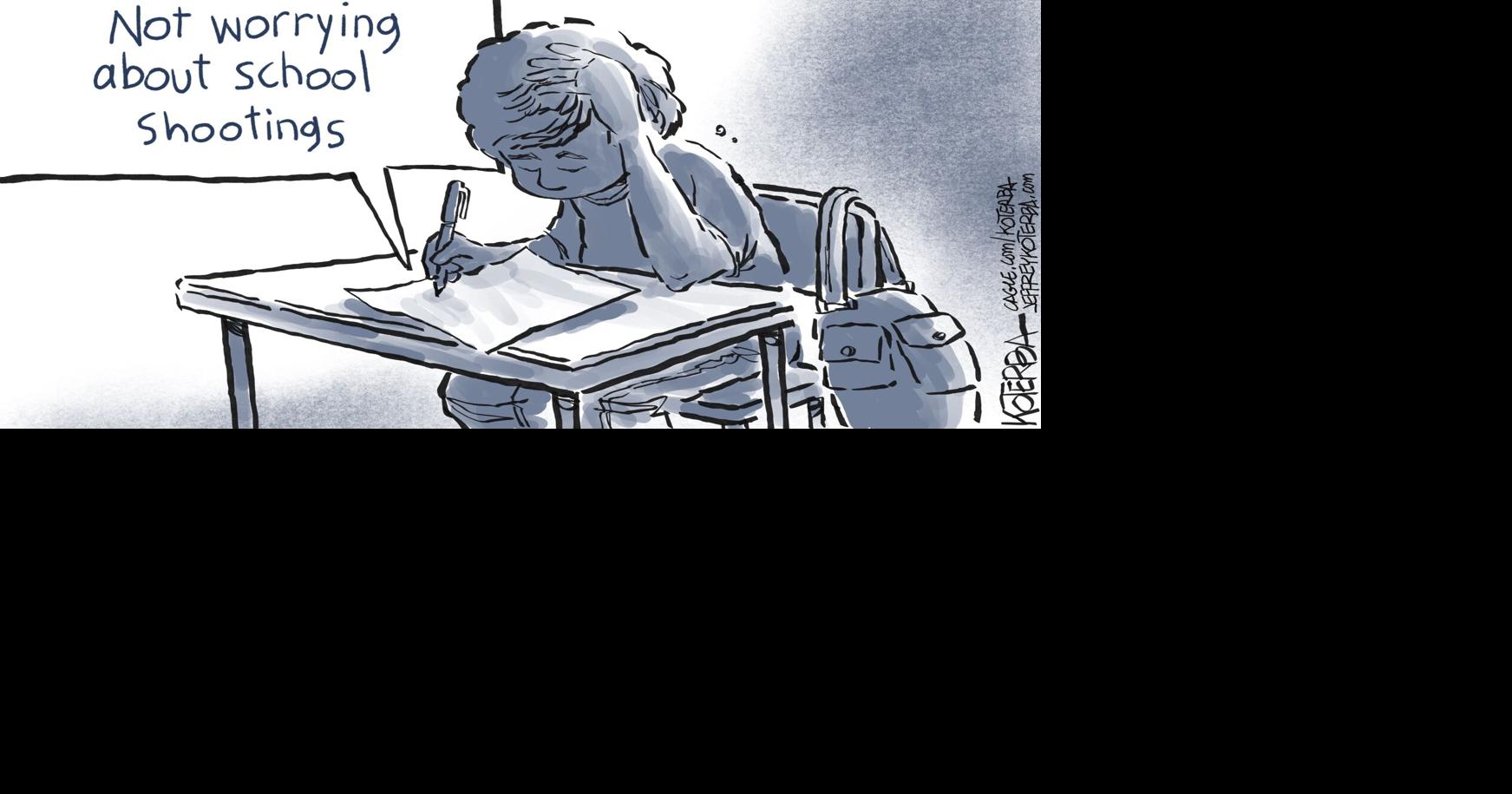 Back To School Fears | Editorial Cartoons | greenevillesun.com