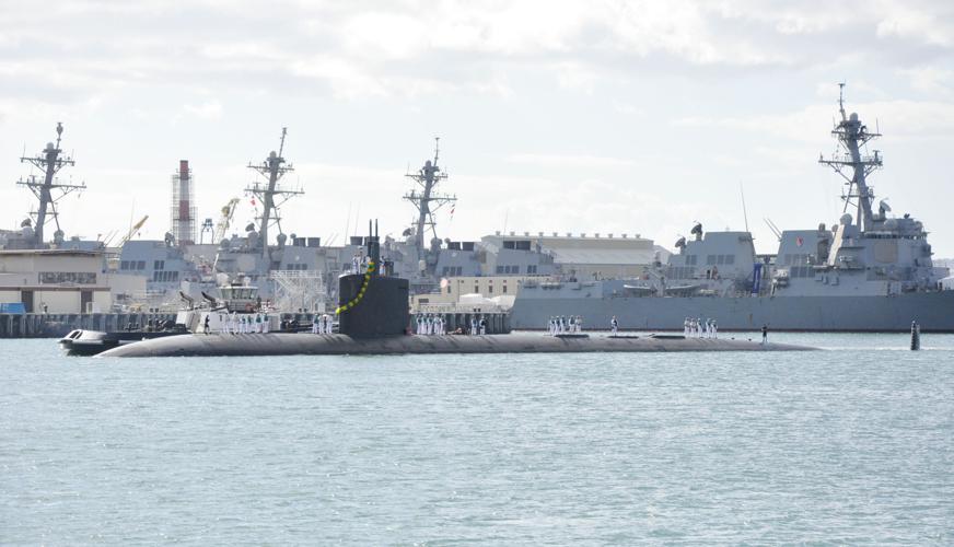 A Visual Look At USS Greeneville's Return From Deployment | Local News ...