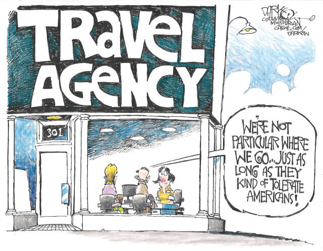 Travel Agency | Editorial Cartoons | greenevillesun.com