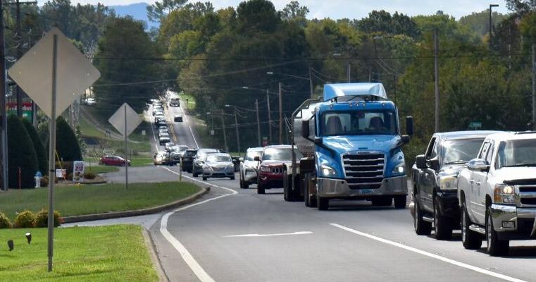 Asheville Highway Closed To Through Traffic At N.C. Border; Earnest ...