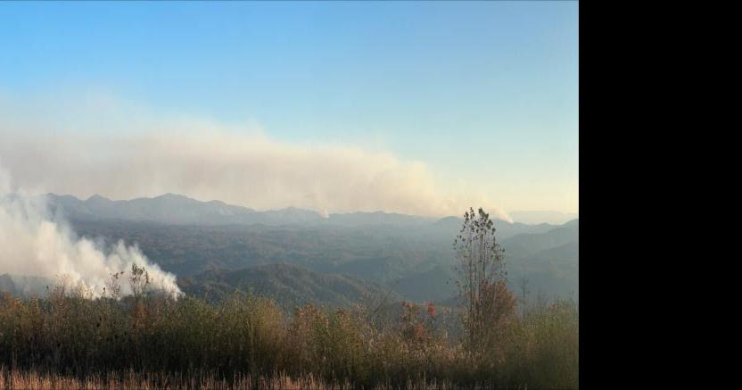 Wildfires Burn In Cherokee National Forest; Local Officials Vigilant ...