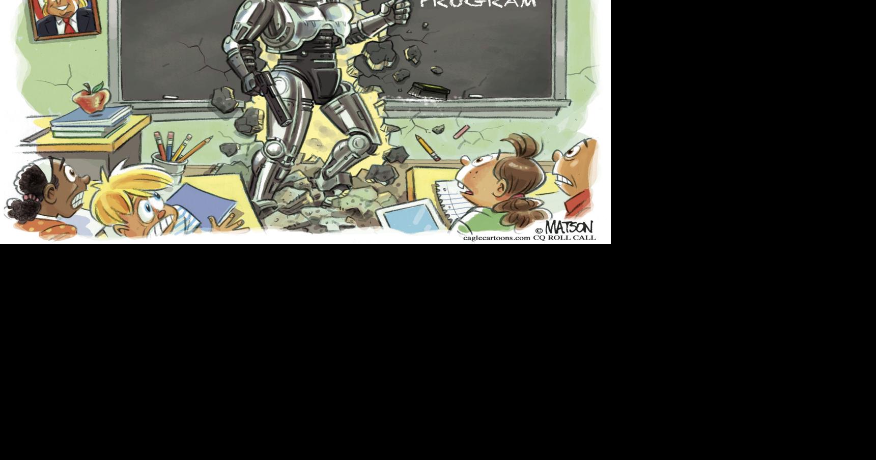 Roboteacher | Editorial Cartoons | greenevillesun.com