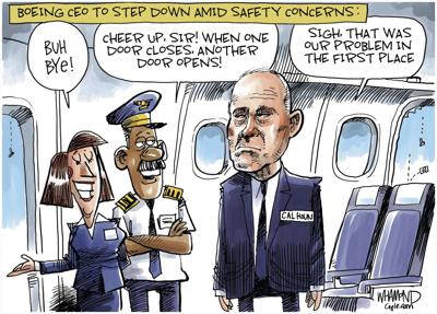Boeing CEO To Step Down | Editorial Cartoons | greenevillesun.com
