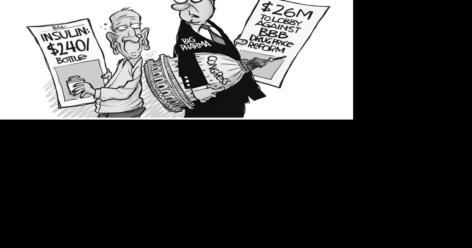Big Pharma Blocks Drug Price Reform | Editorial Cartoons ...