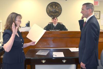 Bland Justis Sworn In As Chief Deputy Clerk & Master | Local News ...