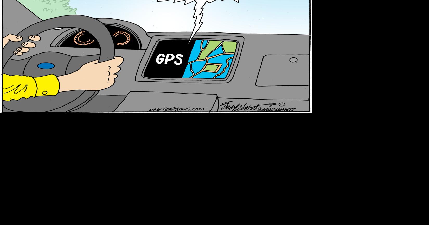 GPS And Renaming Geography | Editorial Cartoons | greenevillesun.com