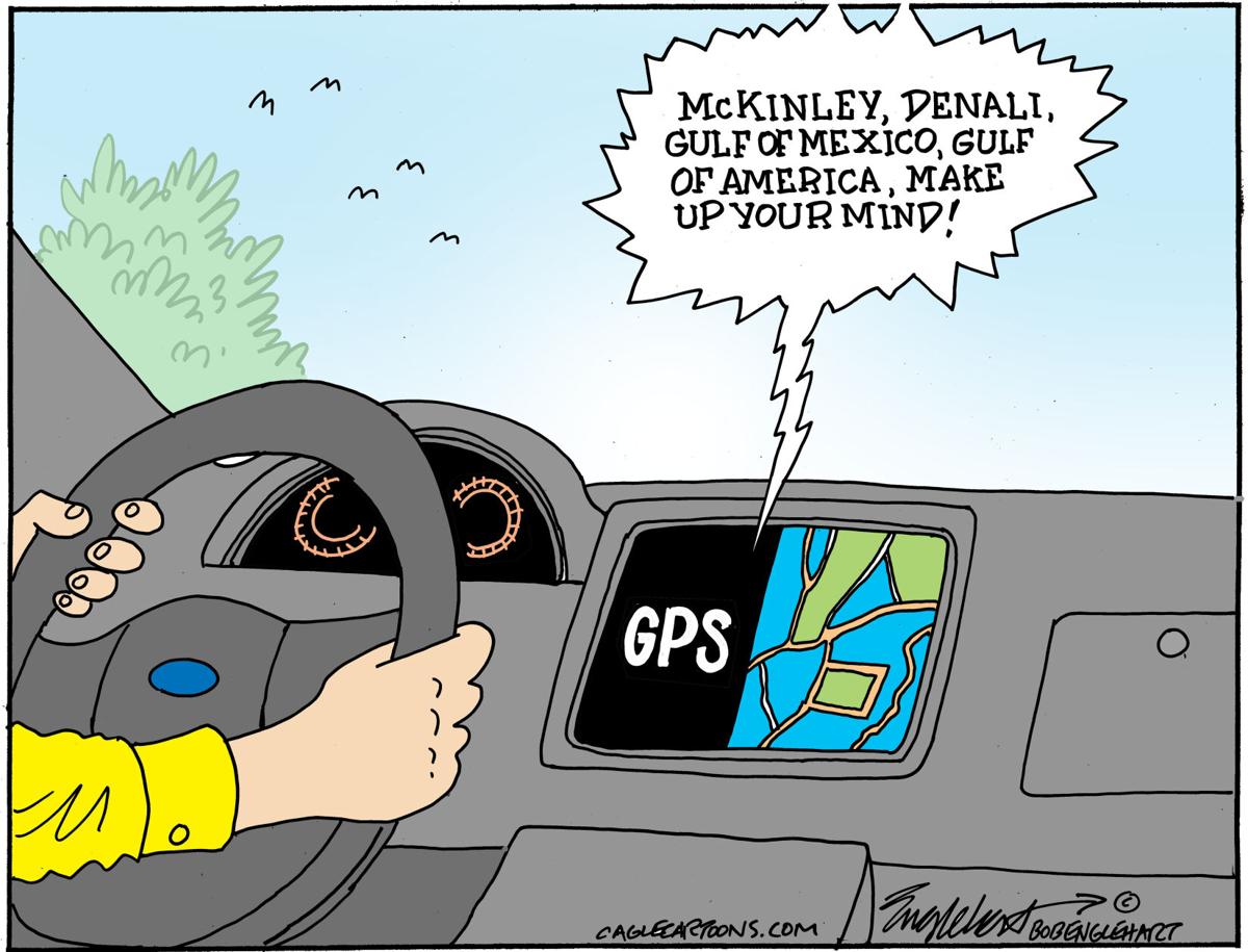 GPS And Renaming Geography | Editorial Cartoons | greenevillesun.com