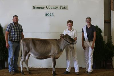 Greene County Fair Dairy Show Winner Andrew Cloyd | Agriculture ...