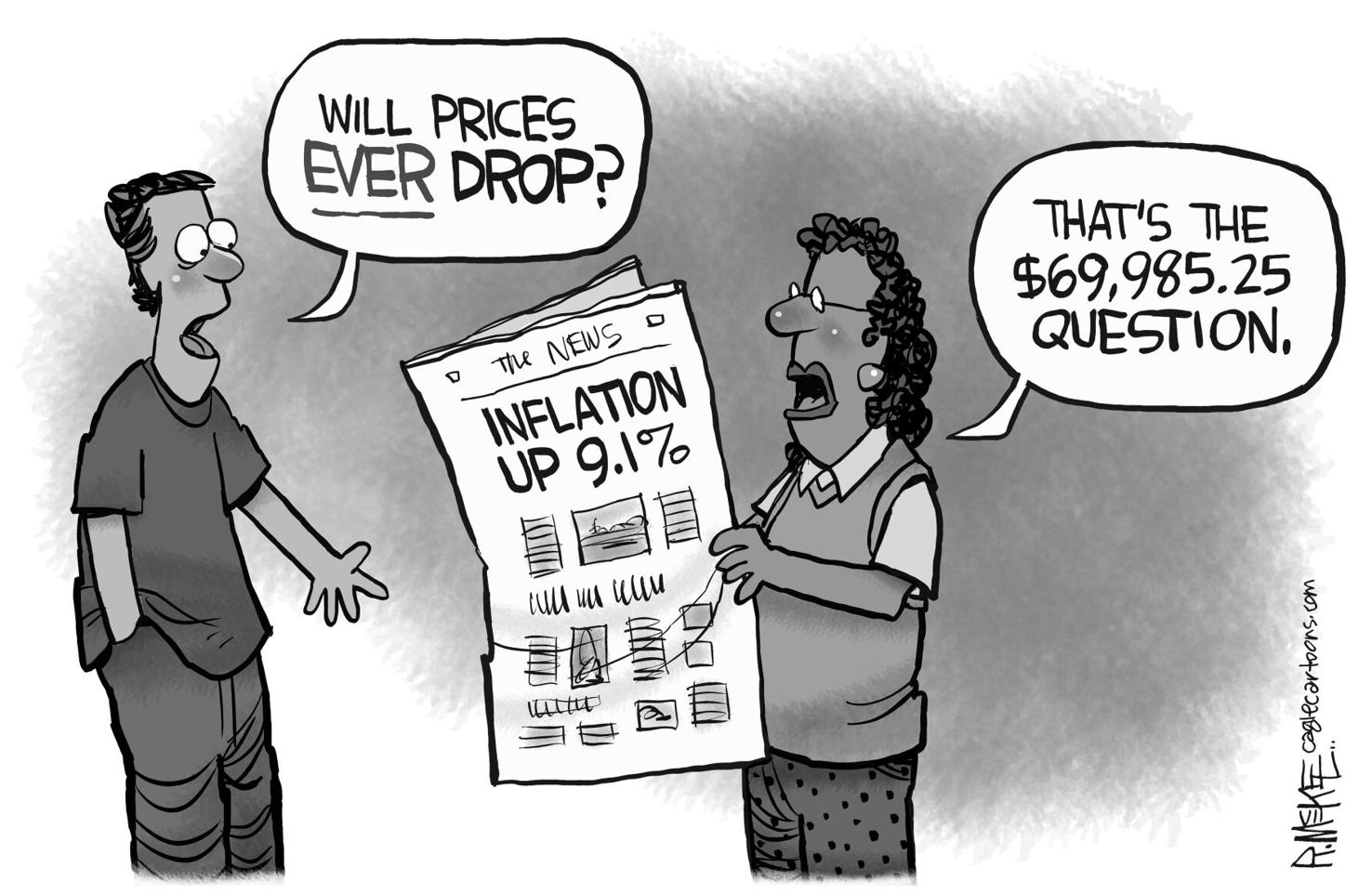 Adjusted For Inflation | Editorial Cartoons | greenevillesun.com