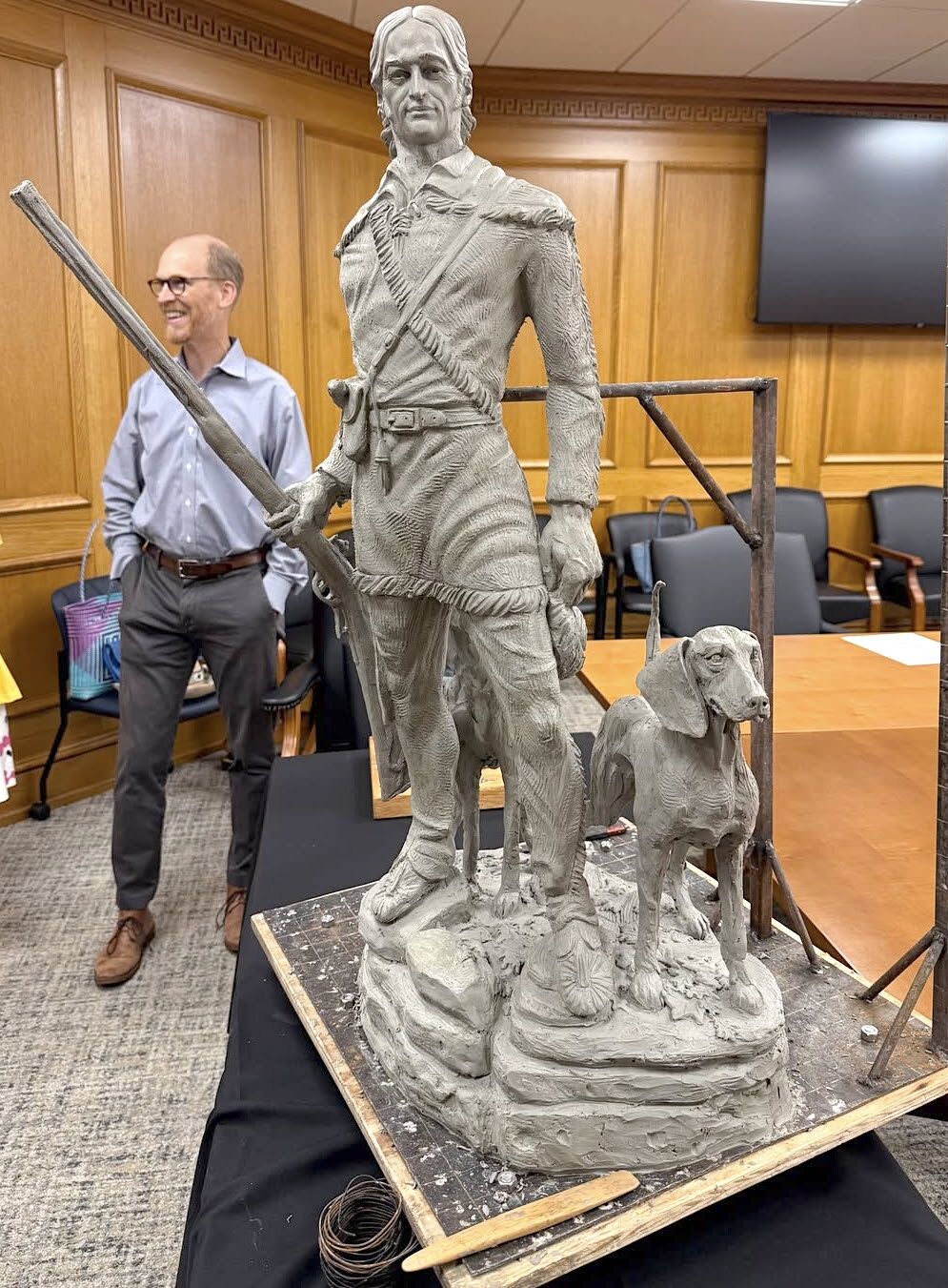 David Crockett Statue To Have Prominent Place On State Capitol Grounds ...
