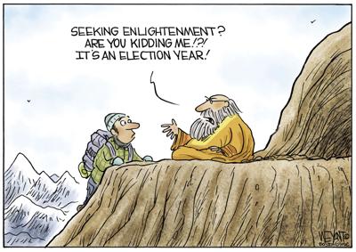 Enlightenment Skips A Year | Editorial Cartoons | greenevillesun.com