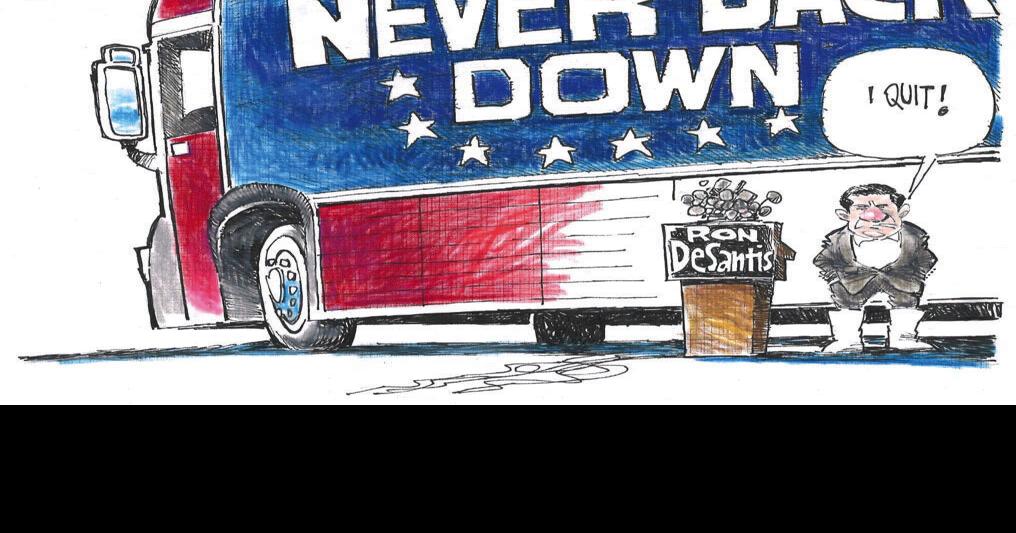 DeSantis Backs Down | Editorial Cartoons | greenevillesun.com