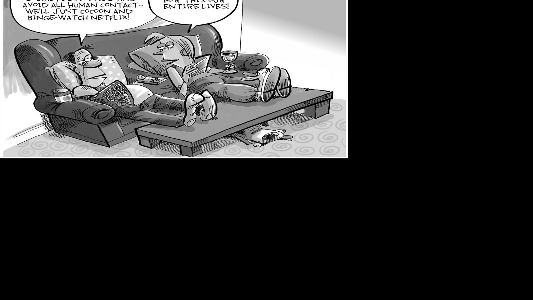 The Art Of Social Distancing | Editorial Cartoons | greenevillesun.com