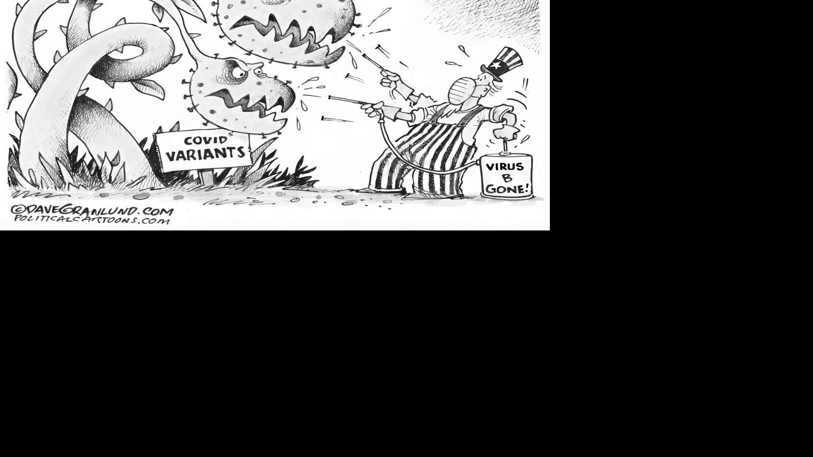 Covid Variant Battle | Editorial Cartoons | greenevillesun.com