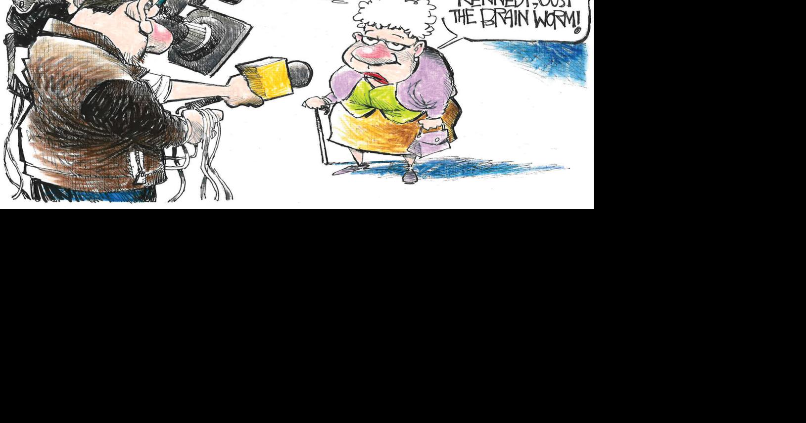 Voting For The Brain Worm | Editorial Cartoons | greenevillesun.com