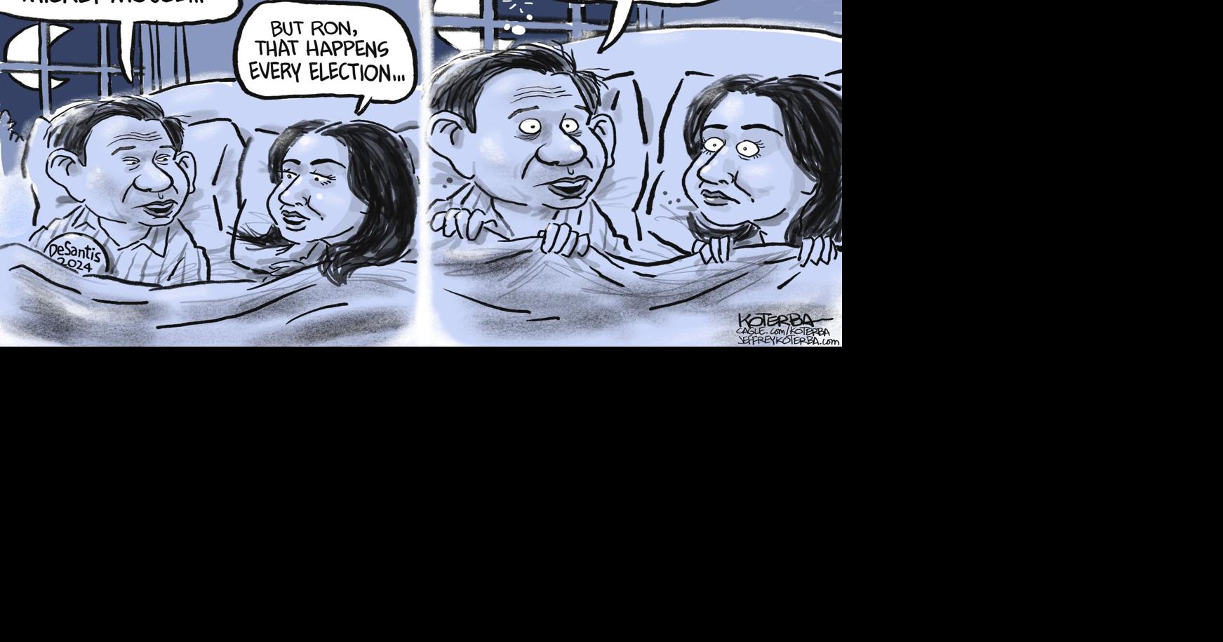 DeSantis Has A Bad Dream | Editorial Cartoons | greenevillesun.com