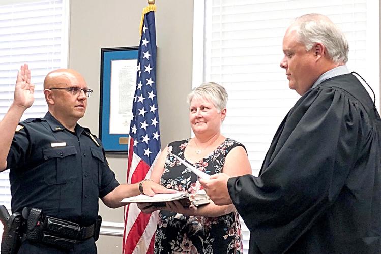 Crum Sworn In As Assistant Police Chief | Local News | greenevillesun.com