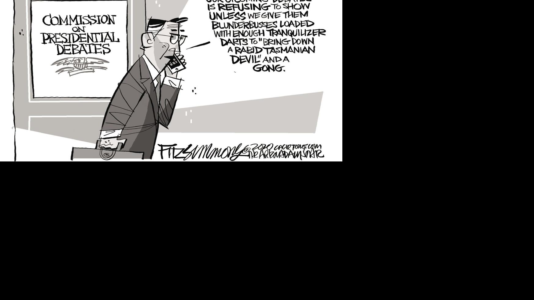 2020 Debate Moderators | Editorial Cartoons | greenevillesun.com