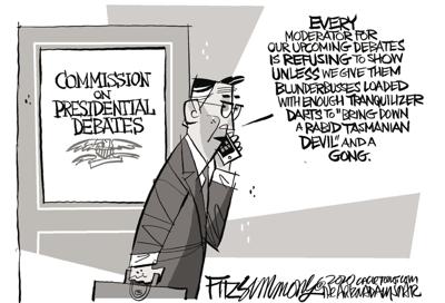 2020 Debate Moderators | Editorial Cartoons | greenevillesun.com