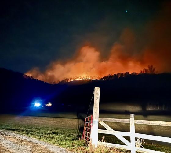 Crews Continue To Fight Meadow Creek Mountain Wildfire | Local News ...