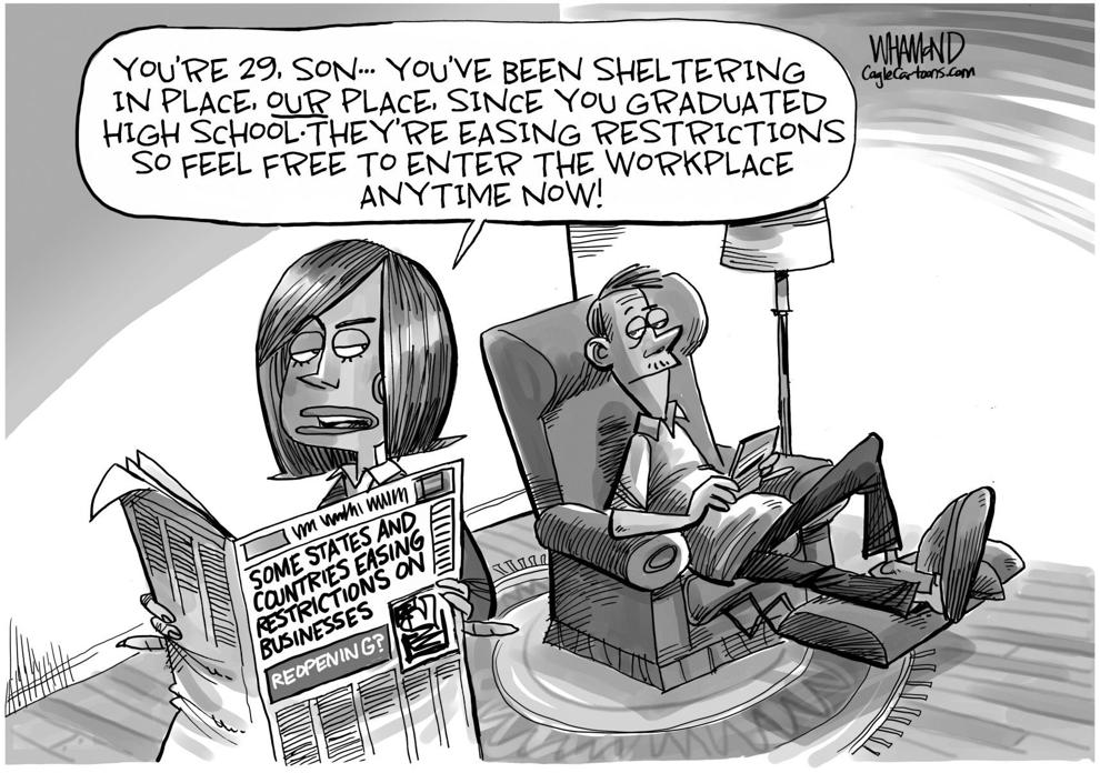 Restrictions Eased | Editorial Cartoons | greenevillesun.com