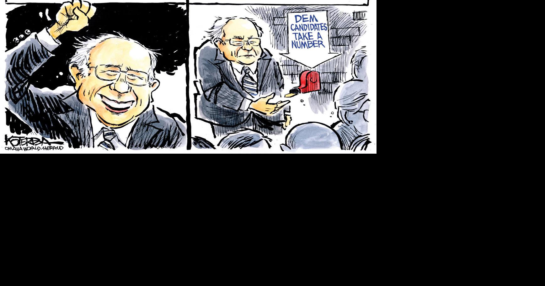 Bernie Then And Now | Editorial Cartoons | greenevillesun.com