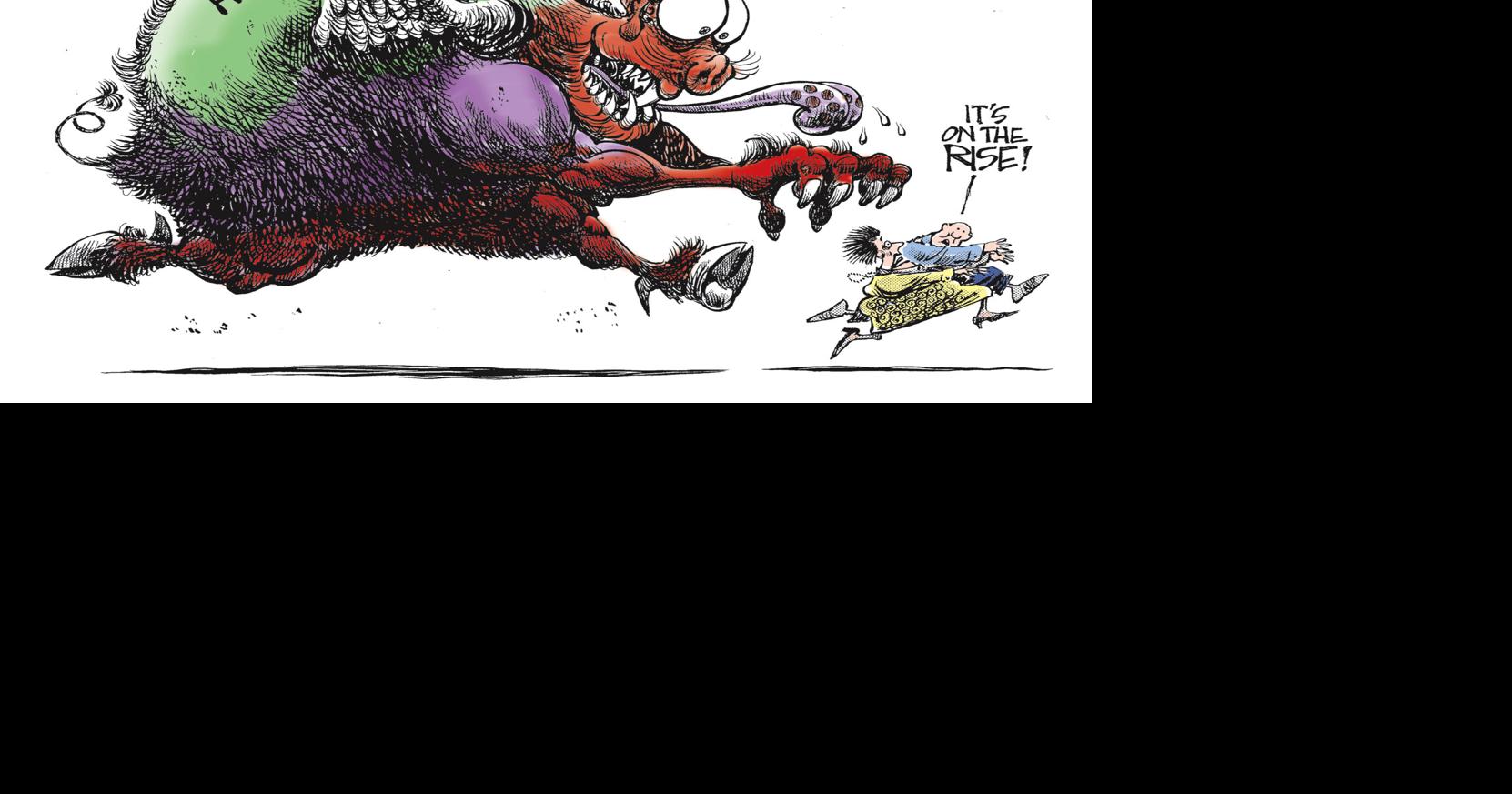 Hate On The Rise | Editorial Cartoons | greenevillesun.com