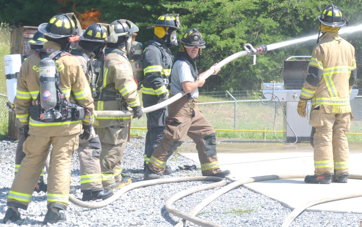 Multi-Department 'Live Burn' Training Session Prepares Firefighters ...