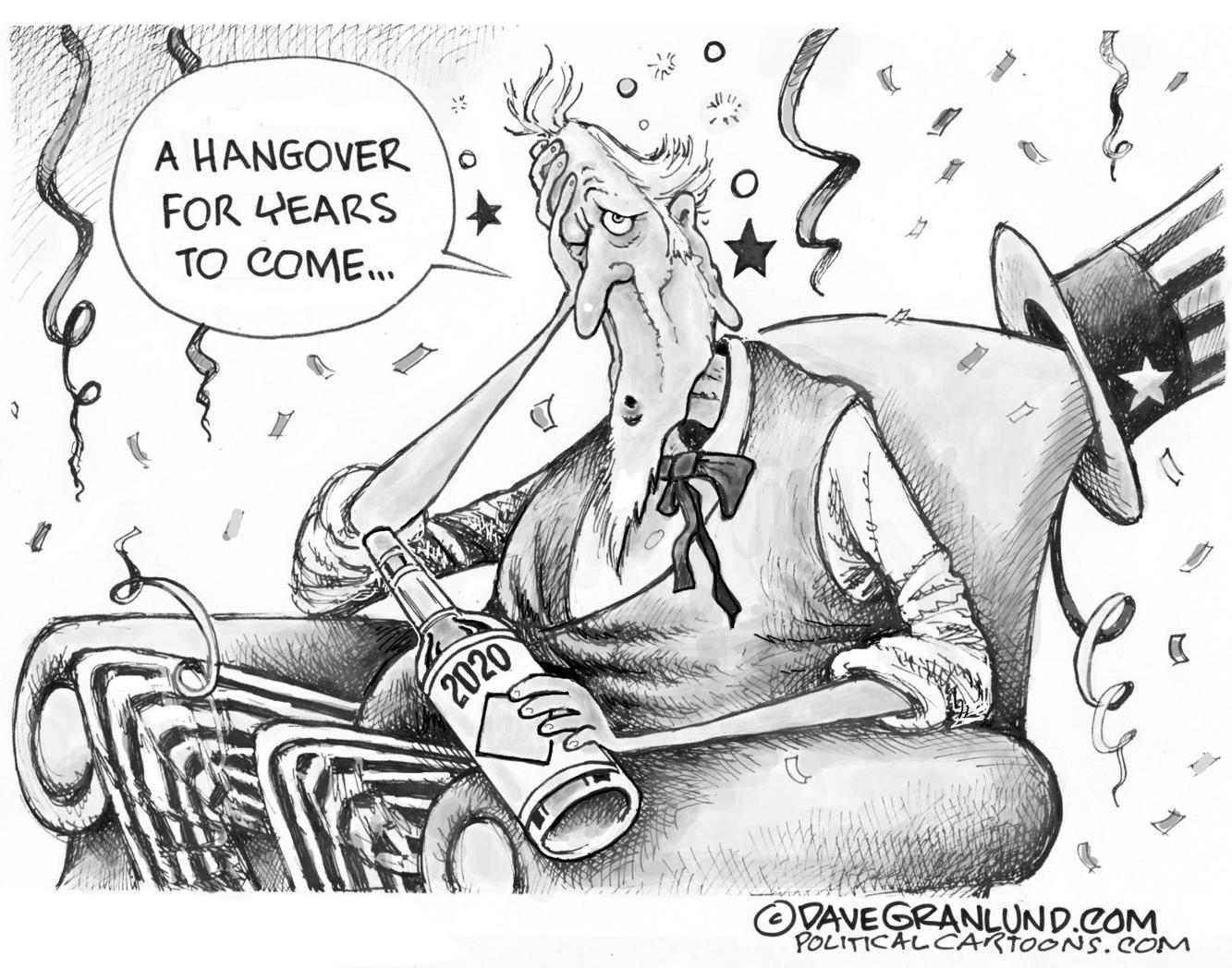 Hangover From 2020 | Editorial Cartoons | greenevillesun.com