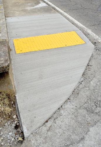 ADA Accessible Curb Ramps Being Installed On Main Street By TDOT ...