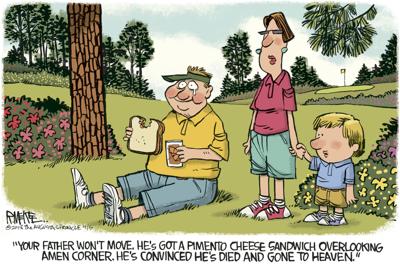 Masters Week In Augusta | Editorial Cartoons | greenevillesun.com