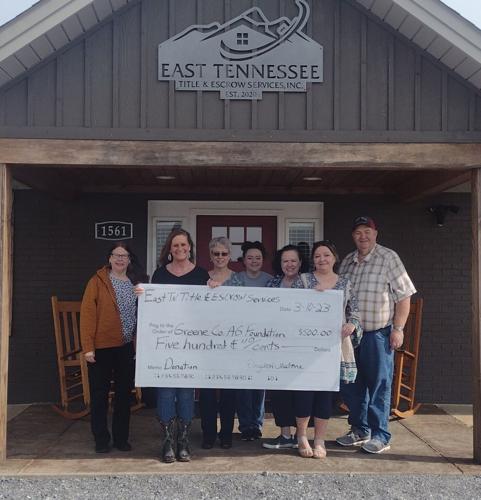 East TN Title and Escrow Gives To Agriculture Education Foundation ...