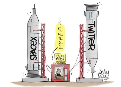 Elon Musk And Twitter | Editorial Cartoons | greenevillesun.com