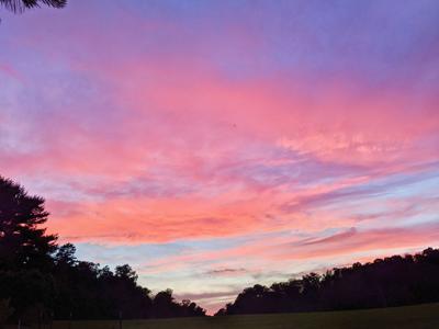 Red, White And Blue Sunset Seen Over Mosheim | ACCENT | greenevillesun.com