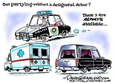 New Year Designated Drivers | Editorial Cartoons | greenevillesun.com