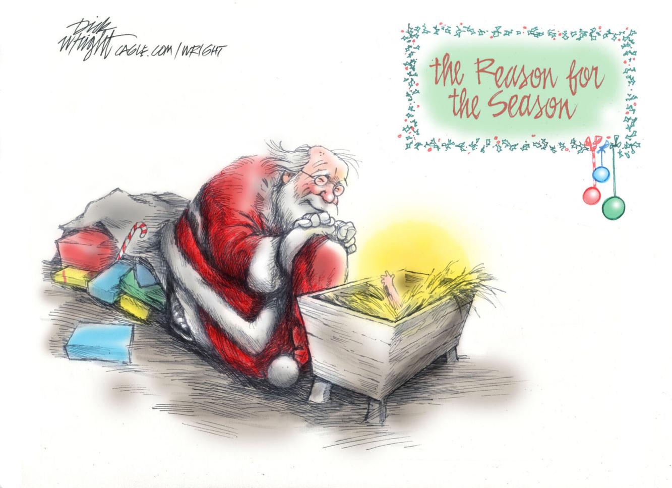 The Reason For The Season | Editorial Cartoons | greenevillesun.com