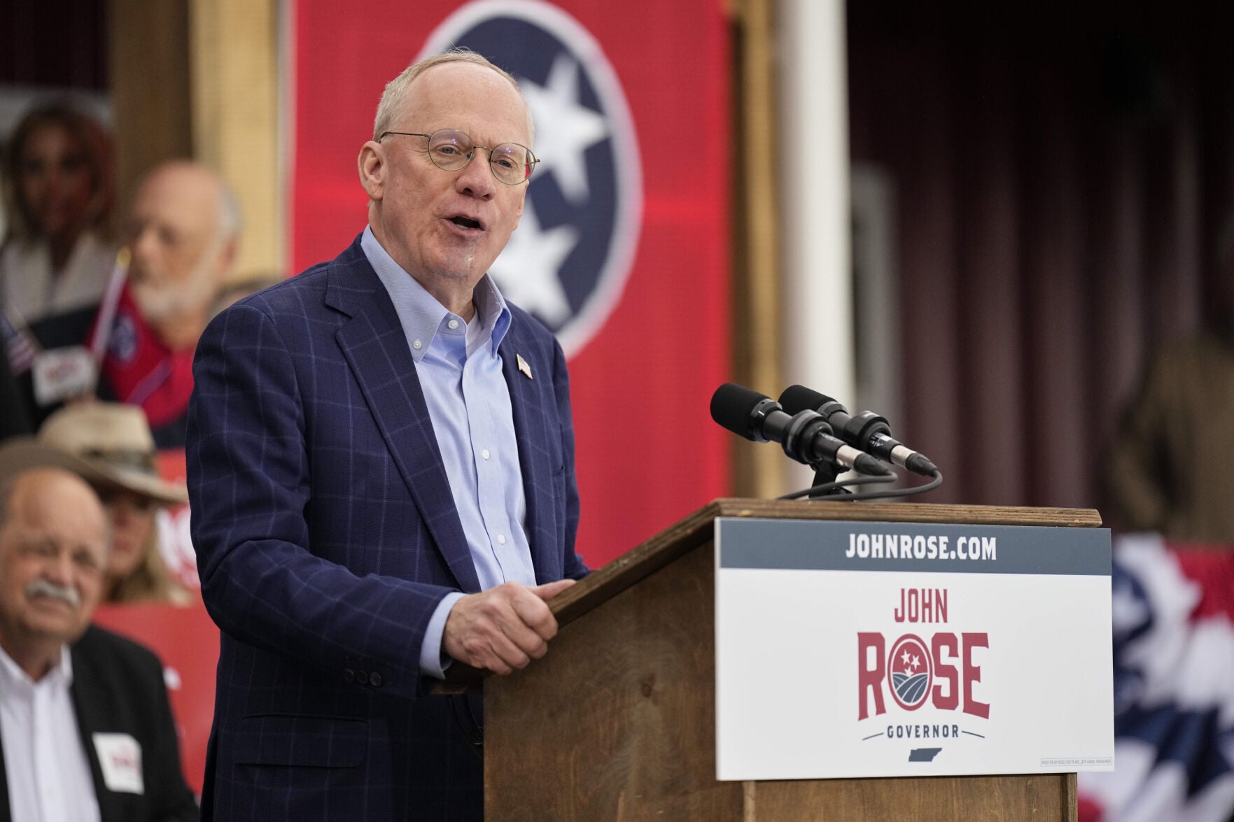 Rose speaks with reporters before launching statewide tour coming ...