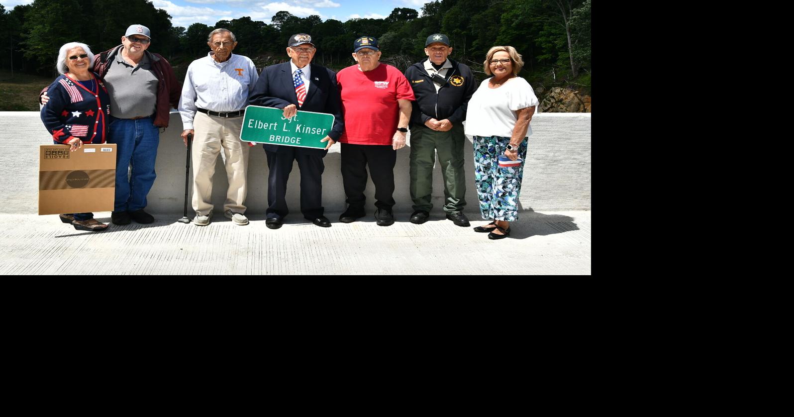 Sgt. Elbert Kinser's Memory Honored At Route 107 Bridge Dedication ...