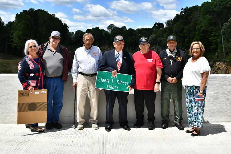 Sgt. Elbert Kinser's Memory Honored At Route 107 Bridge Dedication ...