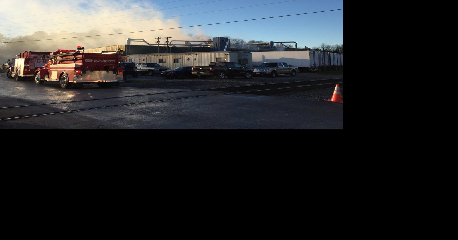 Limestone Industrial Fire Contained, Still Burning | Local News ...