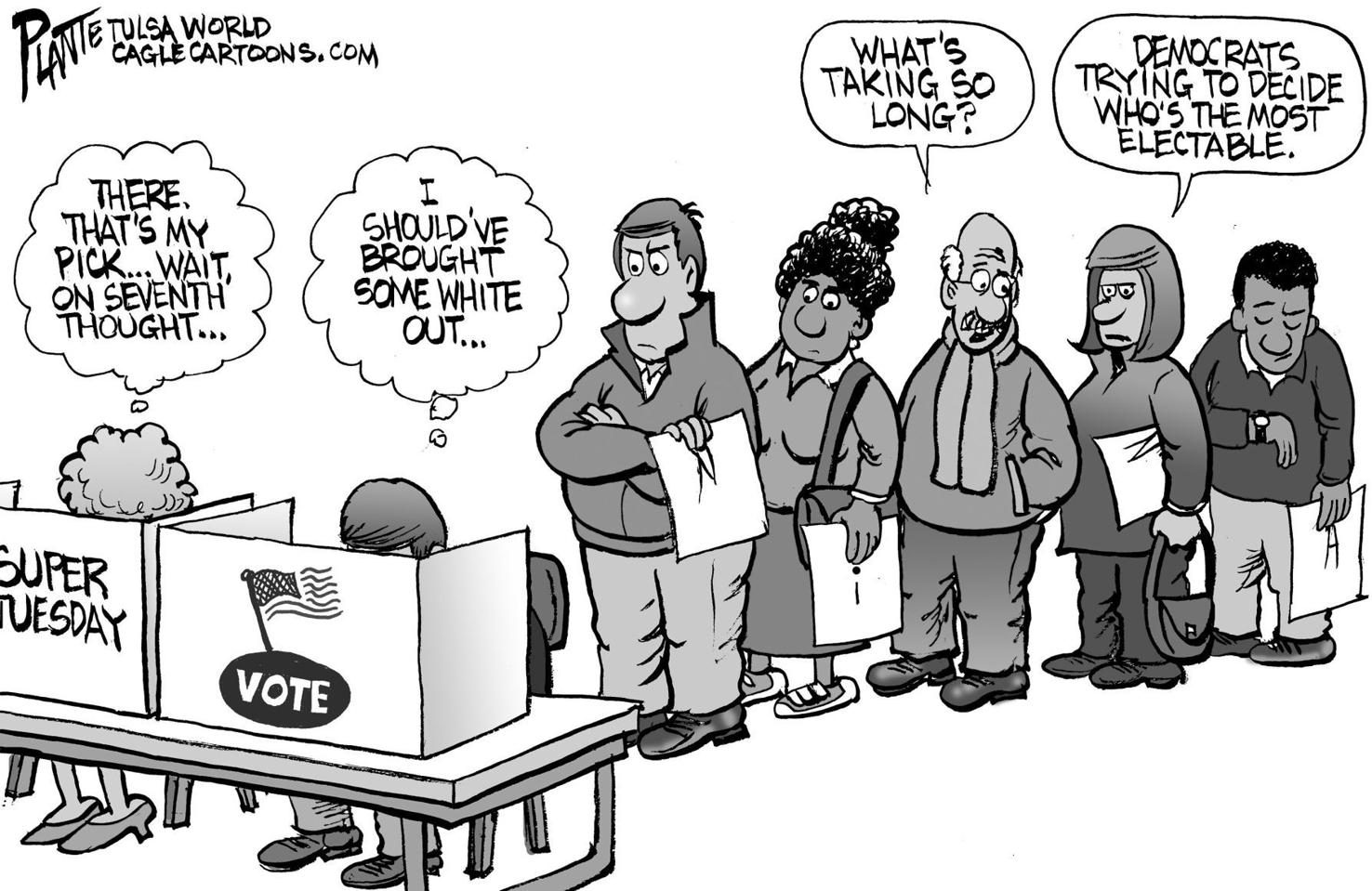 Super Tuesday 2020 | Editorial Cartoons | greenevillesun.com