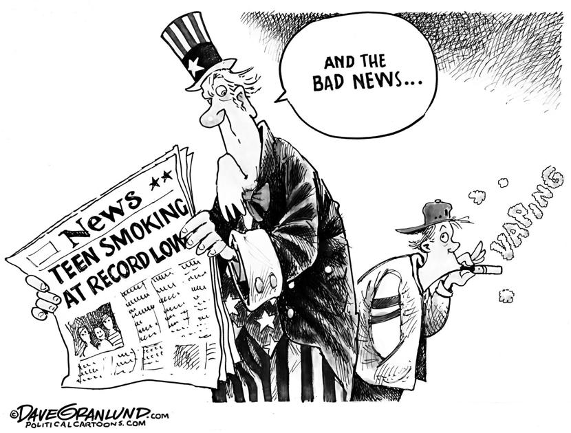 Vaping | Editorial Cartoons | greenevillesun.com