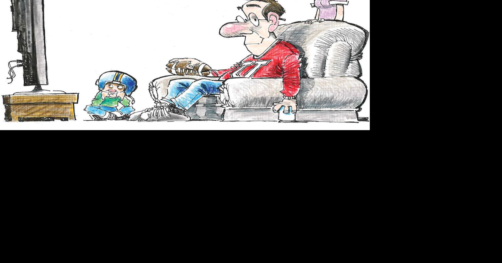 Football Obsession | Editorial Cartoons | greenevillesun.com