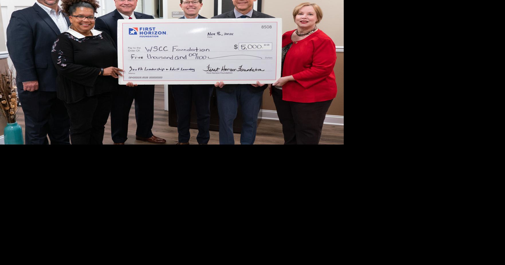 First Horizon Foundation Gives To Walters State | Business ...