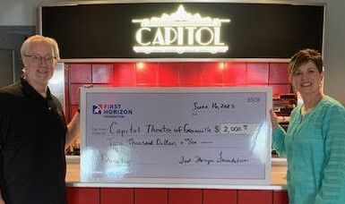 First Horizon Foundation Gives To Capitol Theatre | Local Business News ...