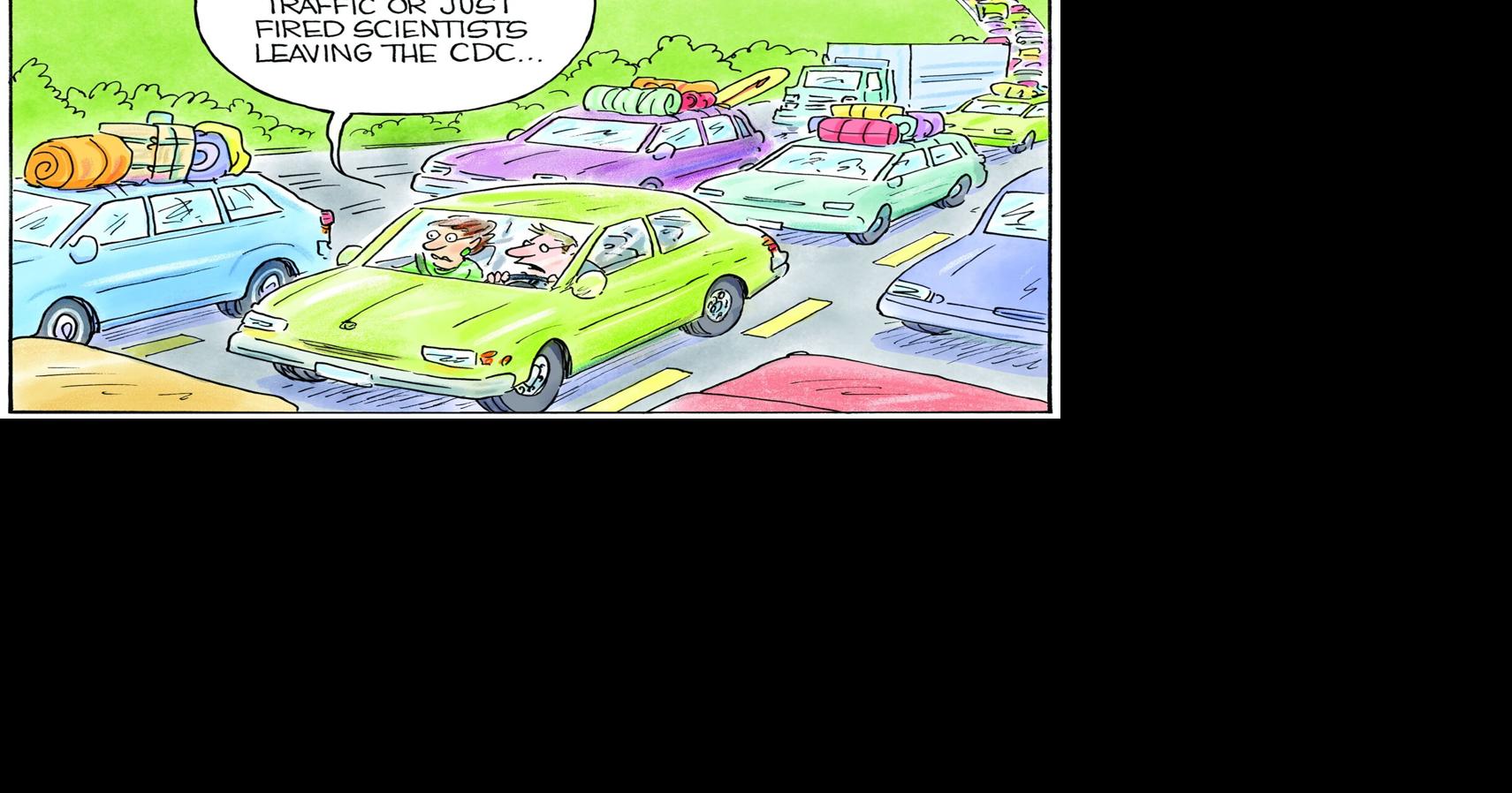 Labor Day Or CDC Traffic | Editorial Cartoons | greenevillesun.com