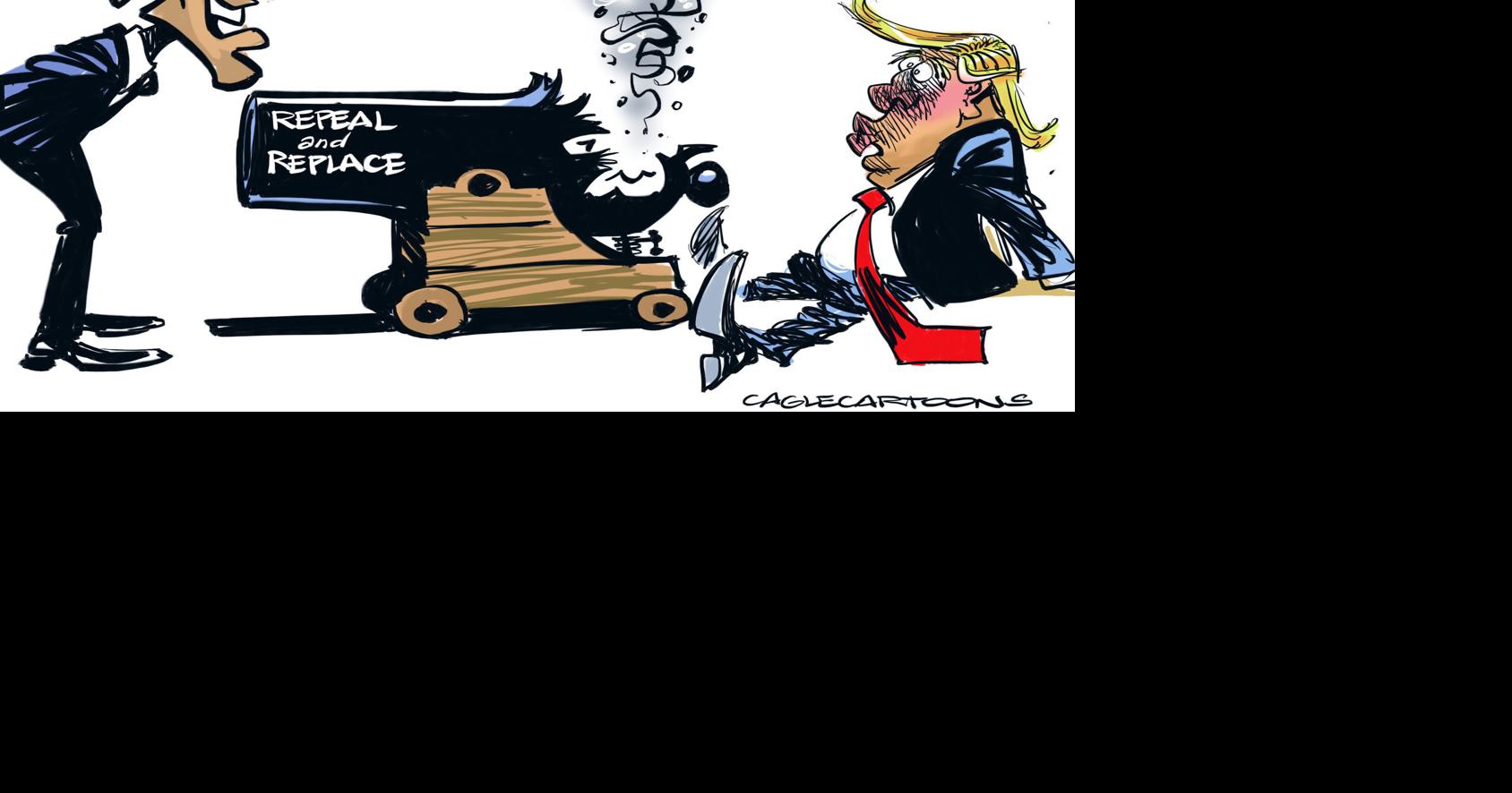 Repeal And Replace | Editorial Cartoons | greenevillesun.com