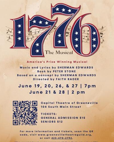 Greeneville Theatre Guild to present '1776' | ACCENT | greenevillesun.com